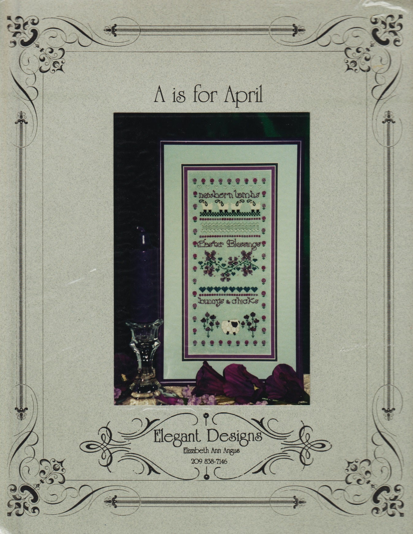 A is for April pattern – Sandra's Stitch Stash