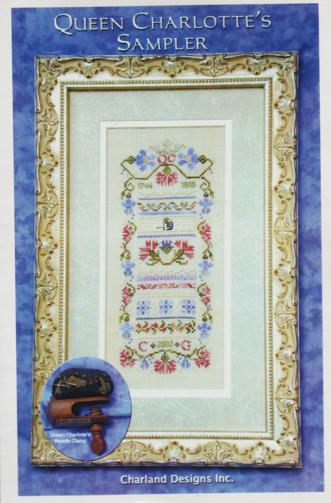 Queen Charlotte's Sampler pattern – Sandra's Stitch Stash