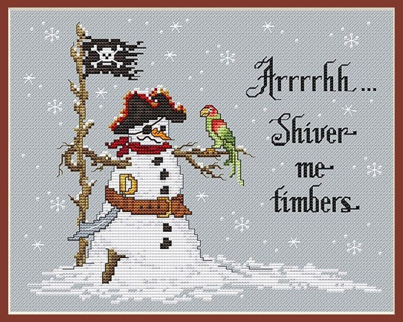 Shiver Me Timbers pattern – Sandra's Stitch Stash