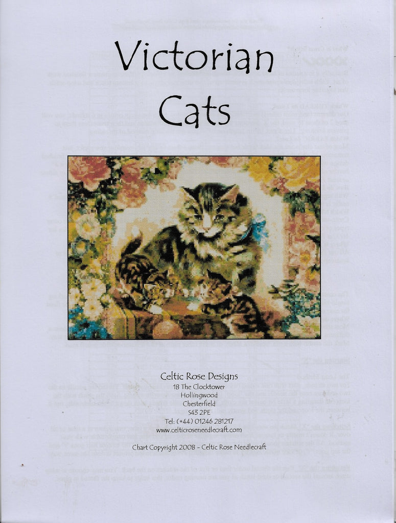 Victorian Cats pattern – Sandra's Stitch Stash