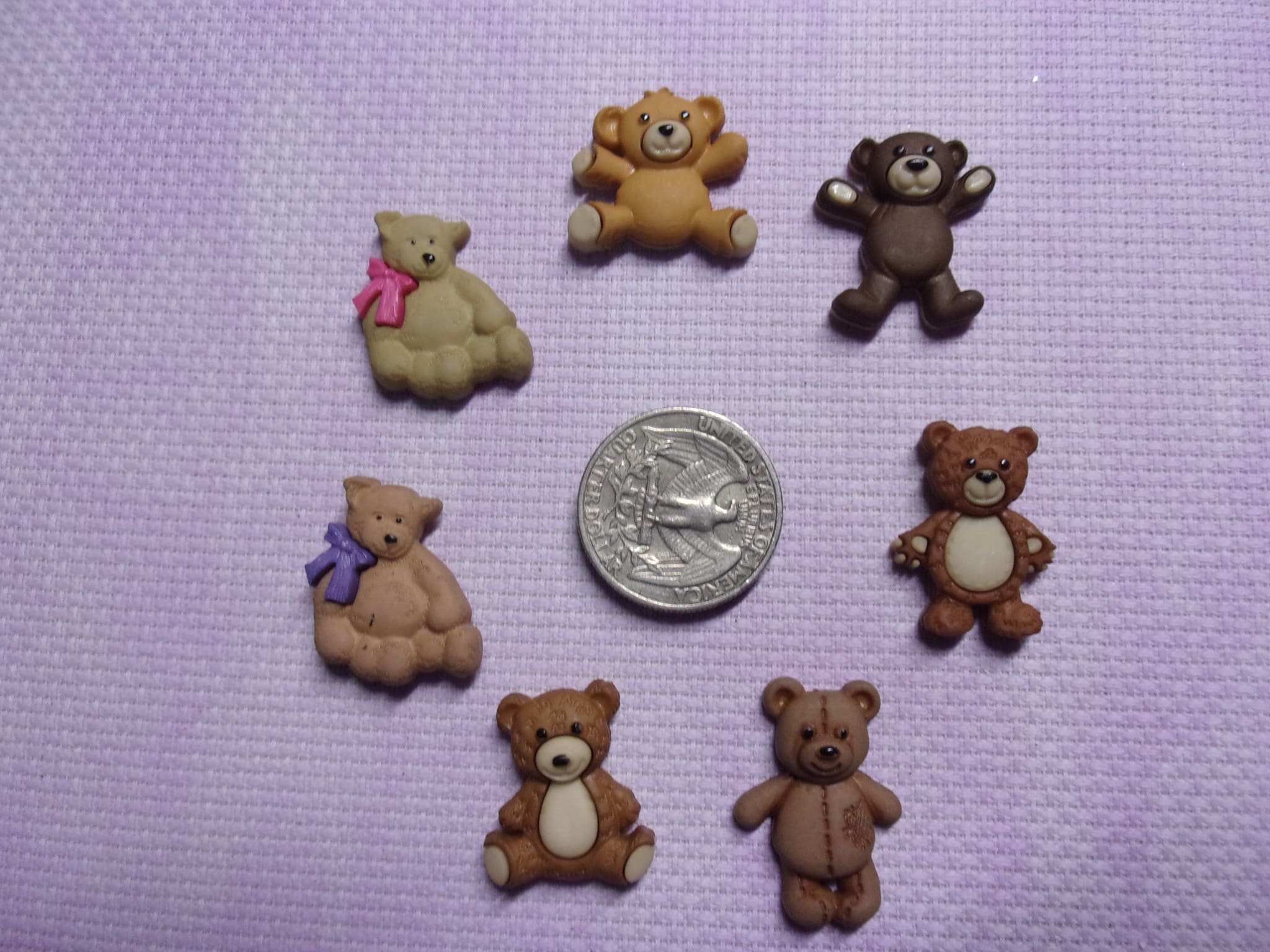 Teddies needle minders – Sandra's Stitch Stash