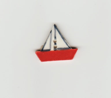 Sailboat button – Sandra's Stitch Stash