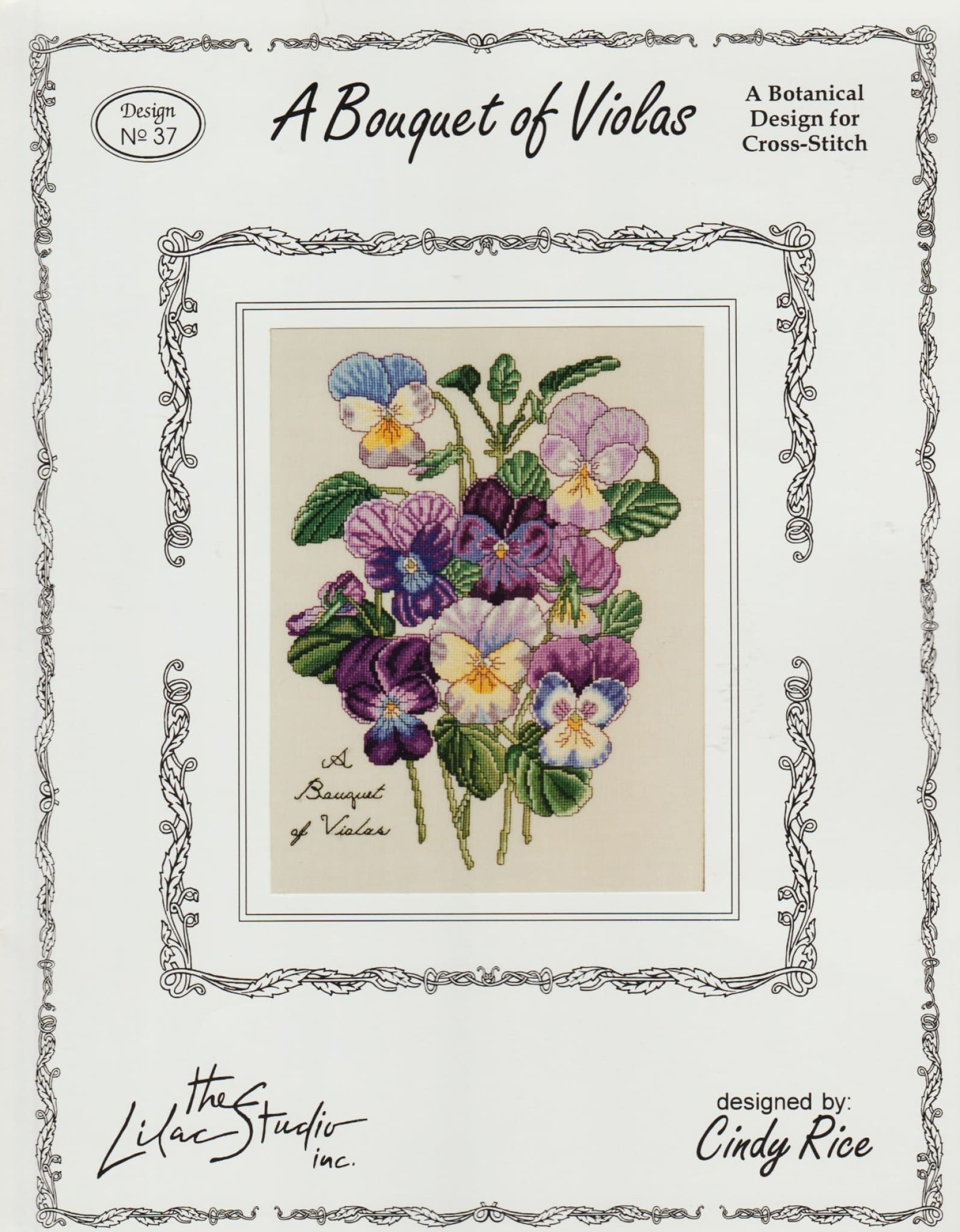 A Bouquet of Violas pattern – Sandra's Stitch Stash