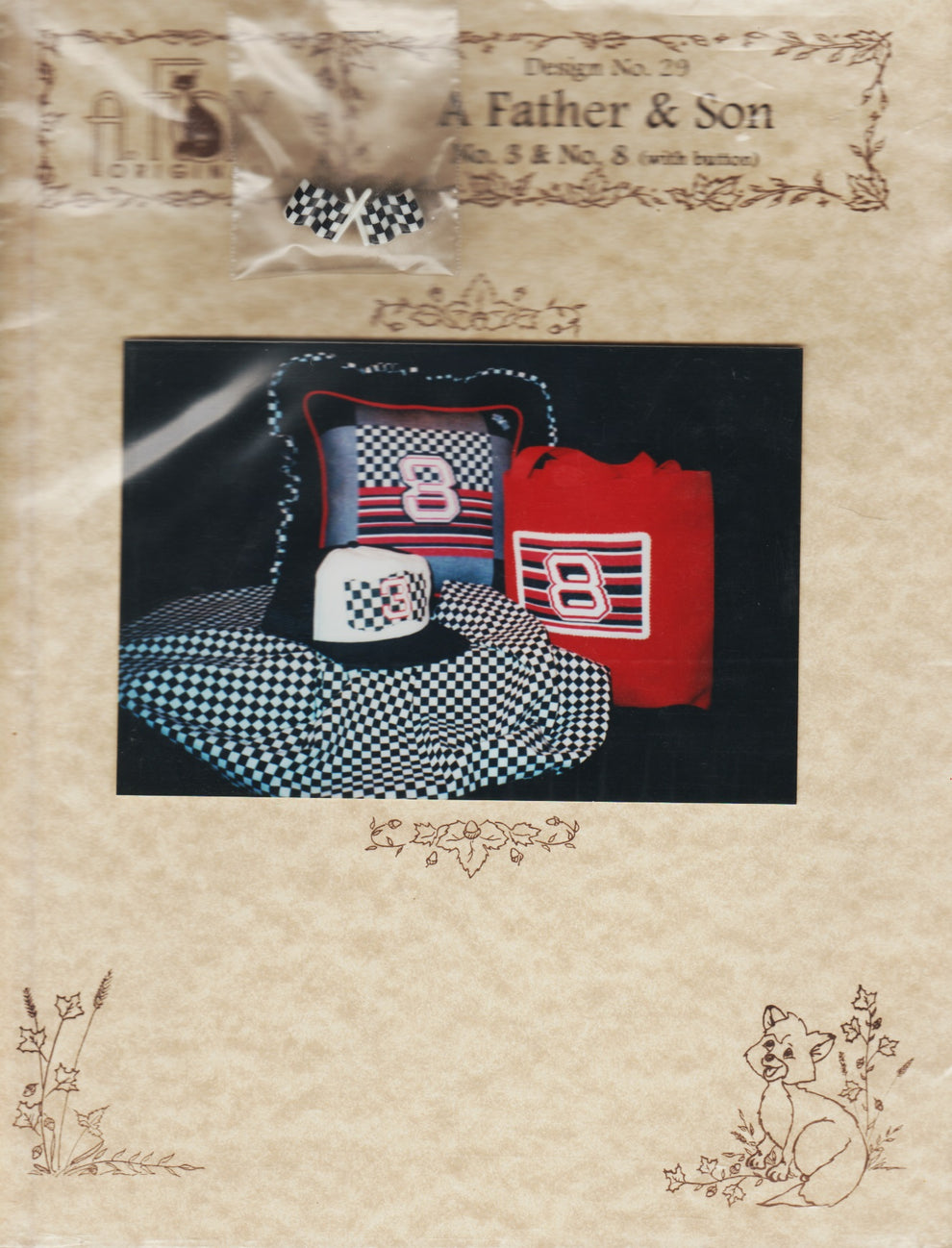 A Father & Son pattern – Sandra's Stitch Stash