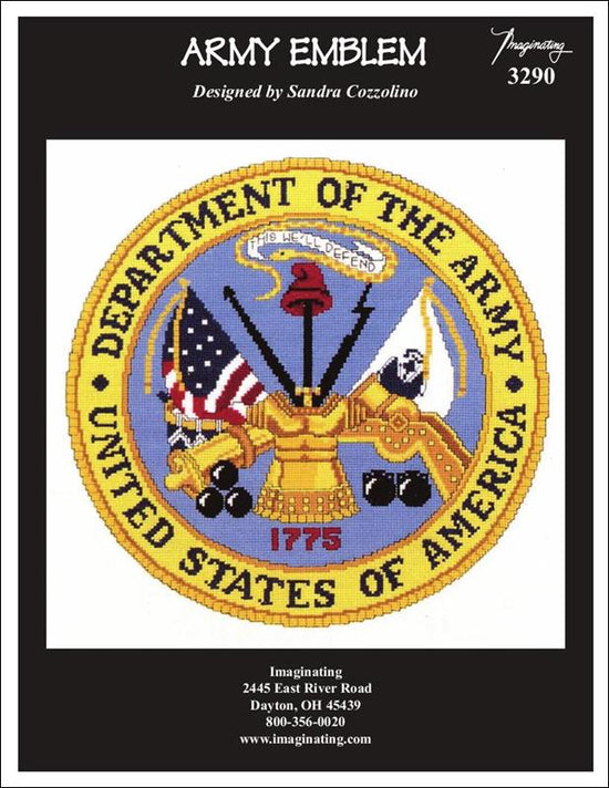 Army Emblem pattern – Sandra's Stitch Stash