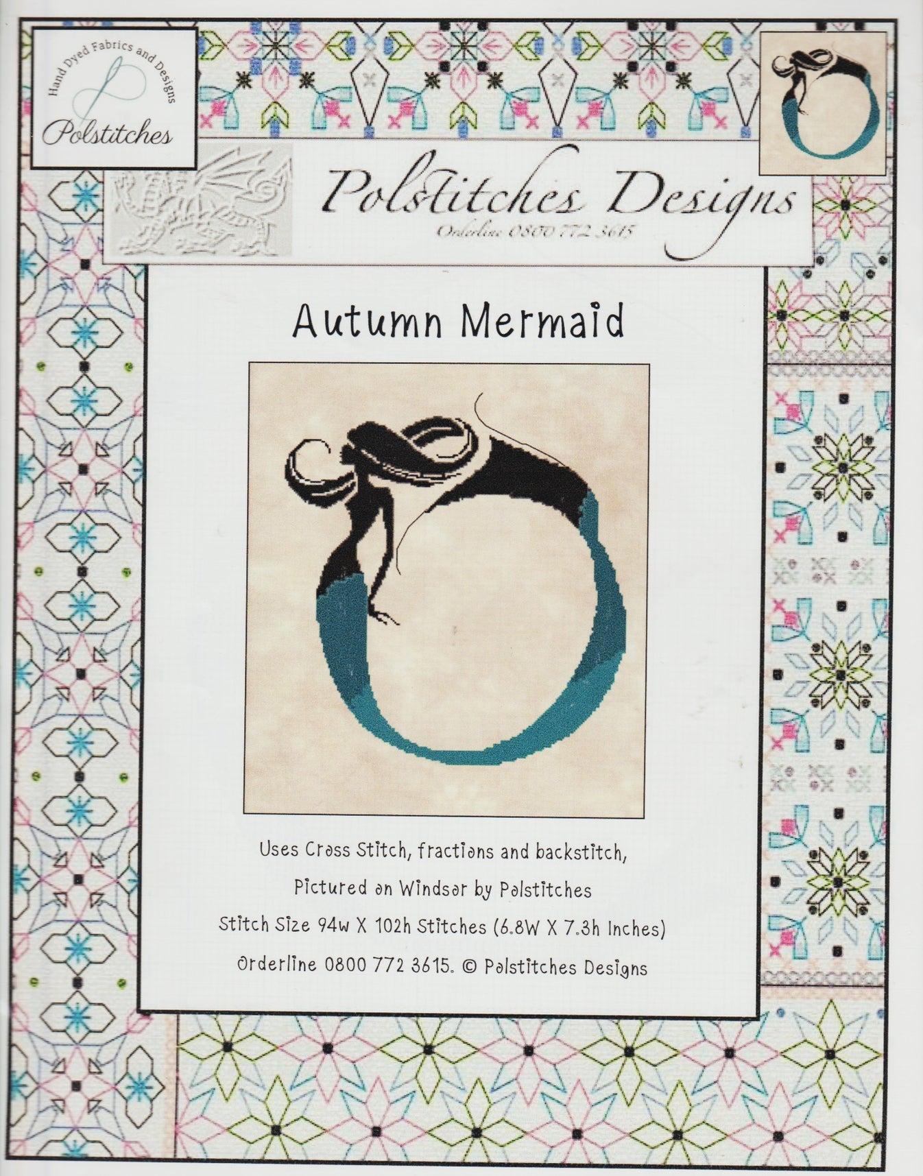 Autumn Mermaid pattern – Sandra's Stitch Stash