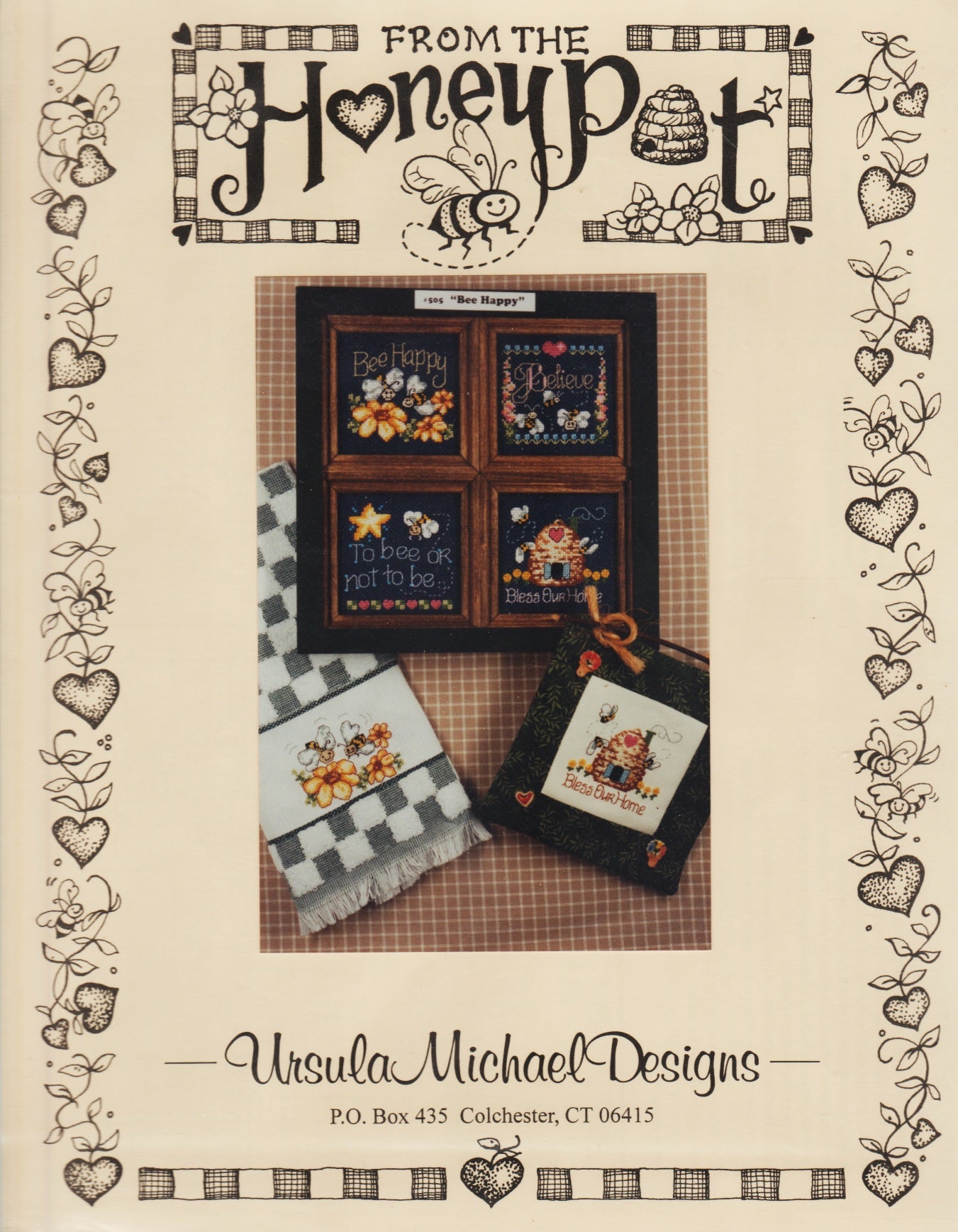 Bee Happy pattern – Sandra's Stitch Stash