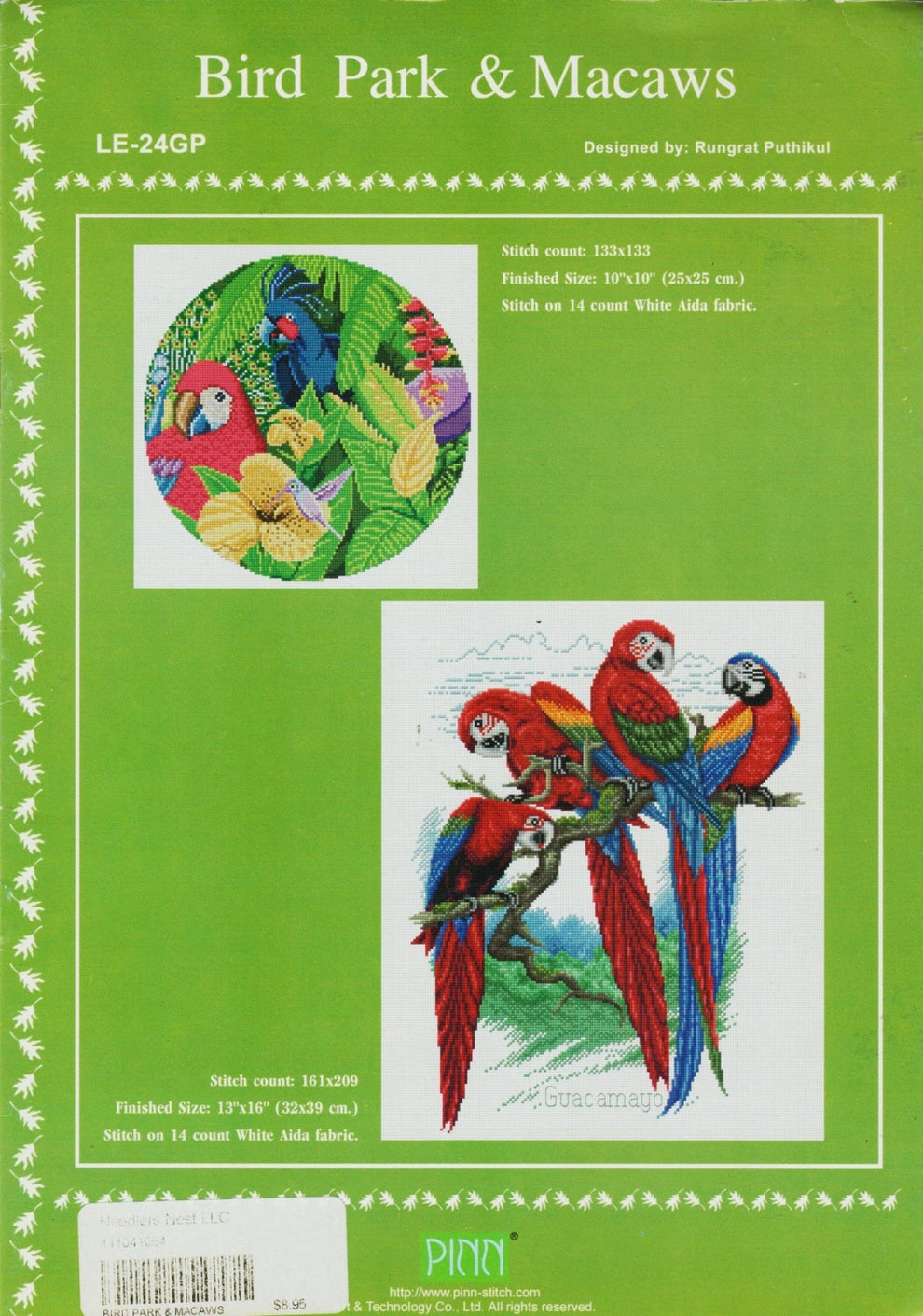 Bird Park & Macaws pattern – Sandra's Stitch Stash