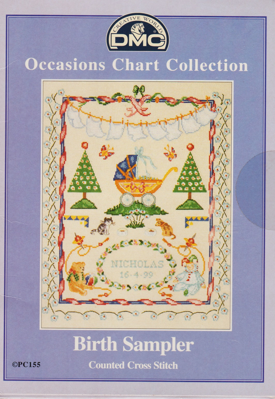 Birth Sampler pattern – Sandra's Stitch Stash