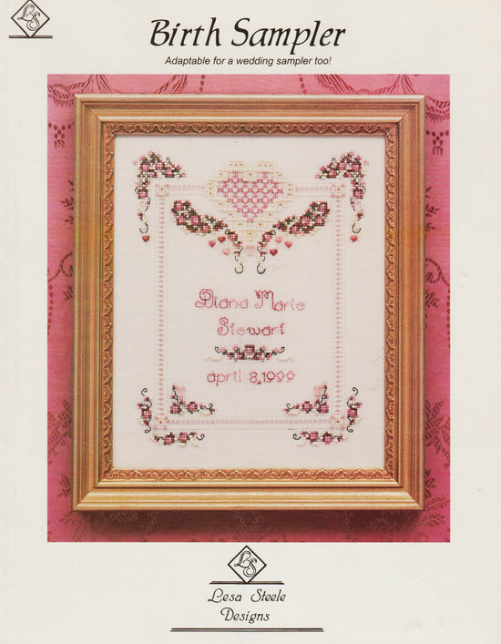 Birth Sampler pattern – Sandra's Stitch Stash
