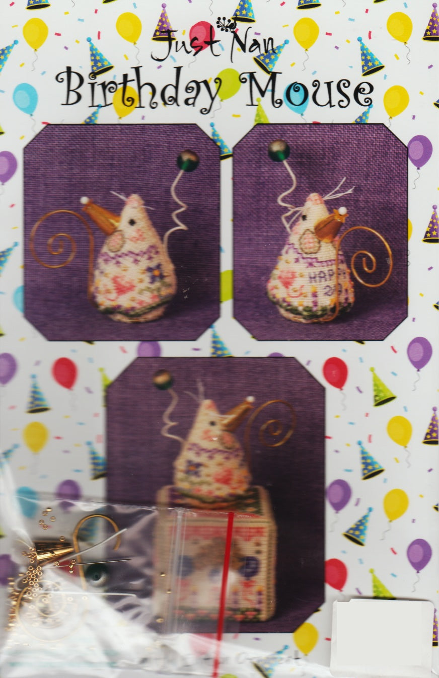 Birthday Mouse pattern – Sandra's Stitch Stash