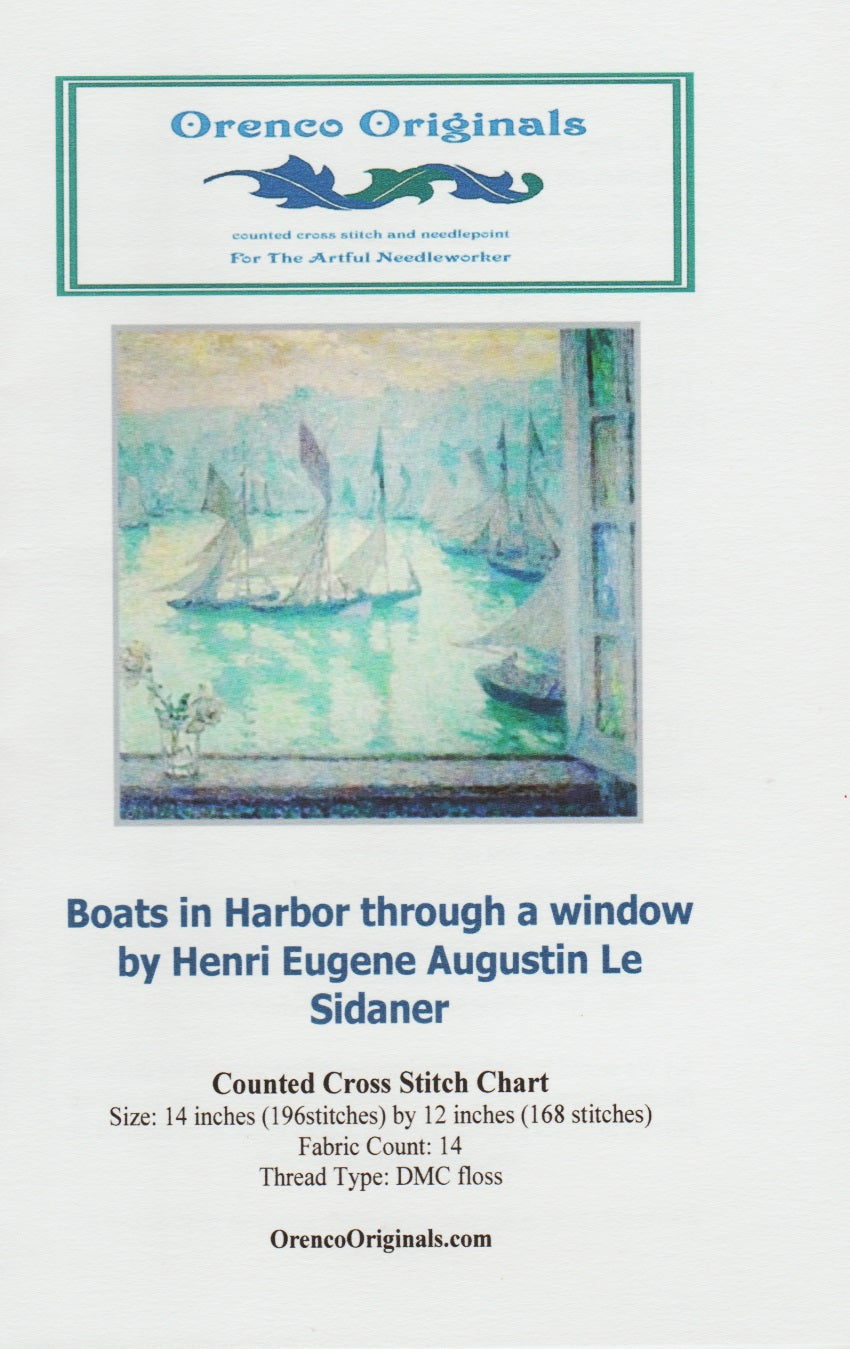 Boats in Harbor pattern – Sandra's Stitch Stash