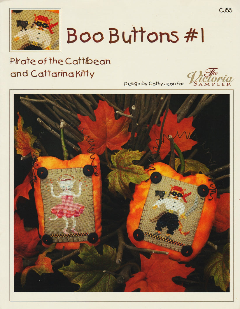 Boo Buttons #1 pattern – Sandra's Stitch Stash