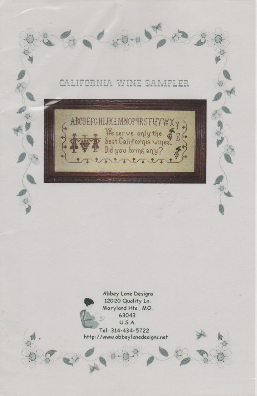 California Wine Sampler pattern – Sandra's Stitch Stash