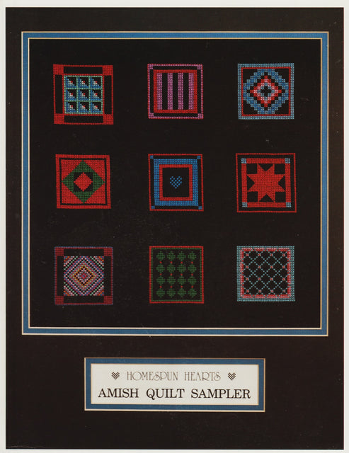 Amish Quilt Sampler pattern – Sandra's Stitch Stash