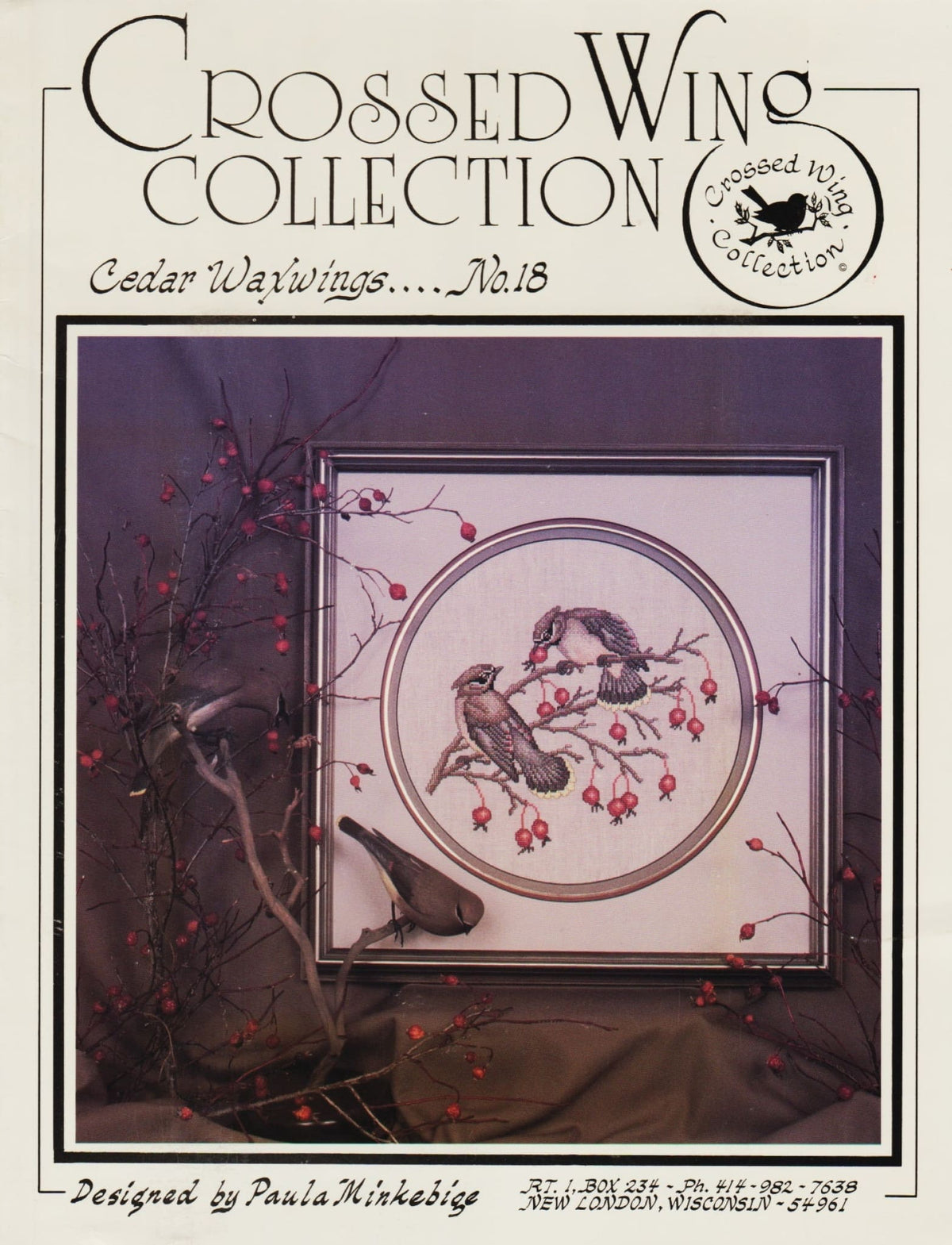 Cedar Waxwings pattern – Sandra's Stitch Stash