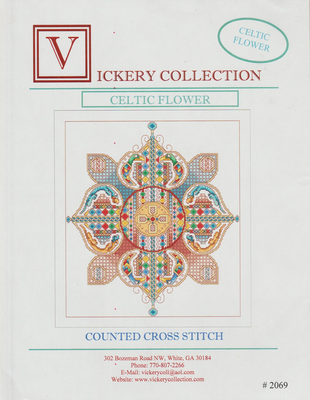 Celtic Flower pattern – Sandra's Stitch Stash
