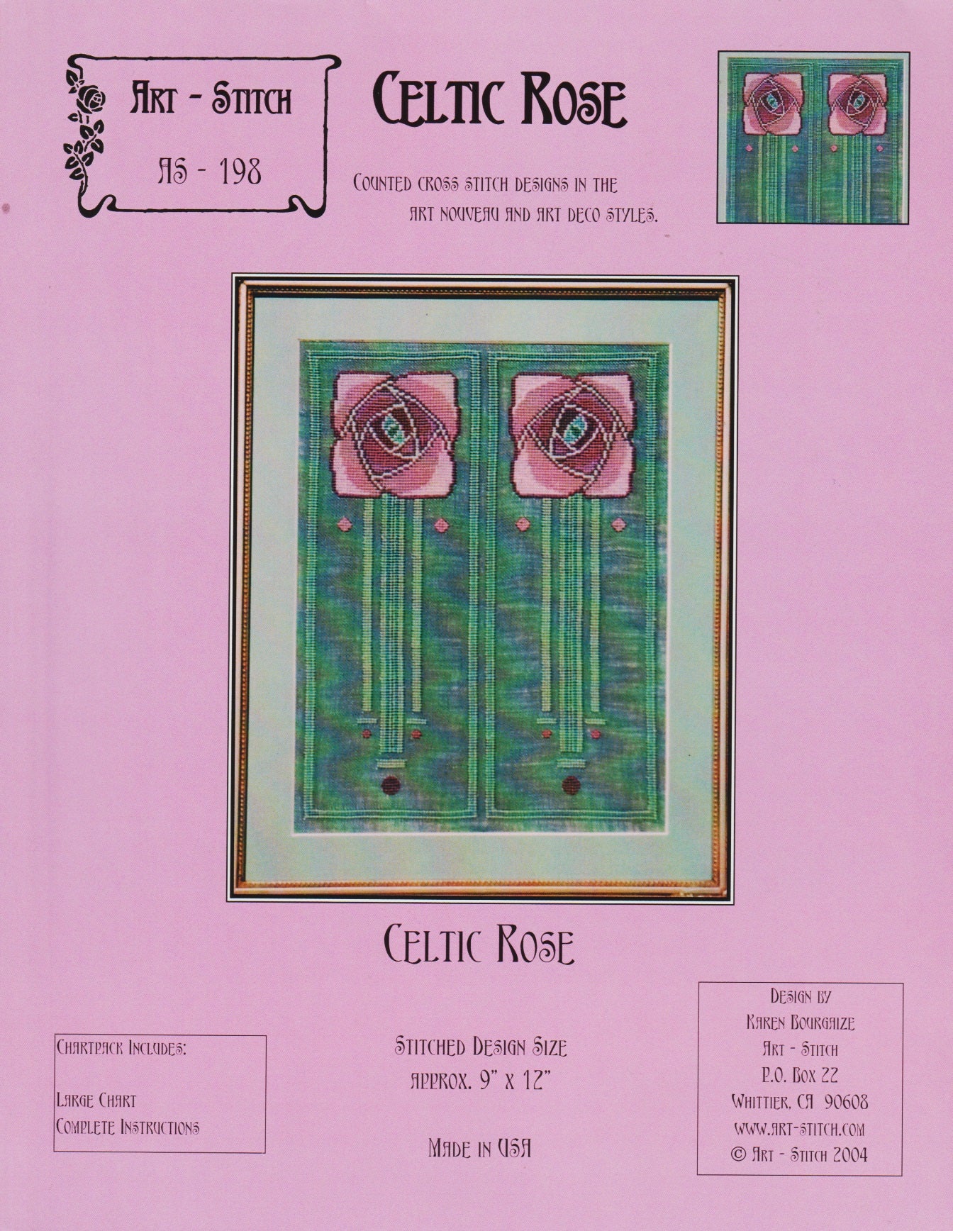 Celtic Rose pattern – Sandra's Stitch Stash