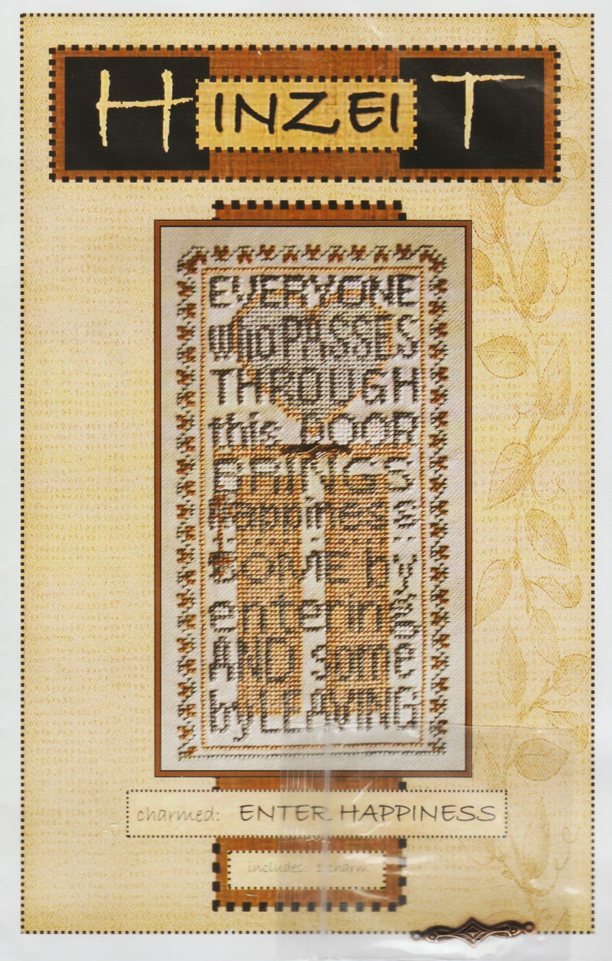 Charmed Enter Happiness pattern – Sandra's Stitch Stash