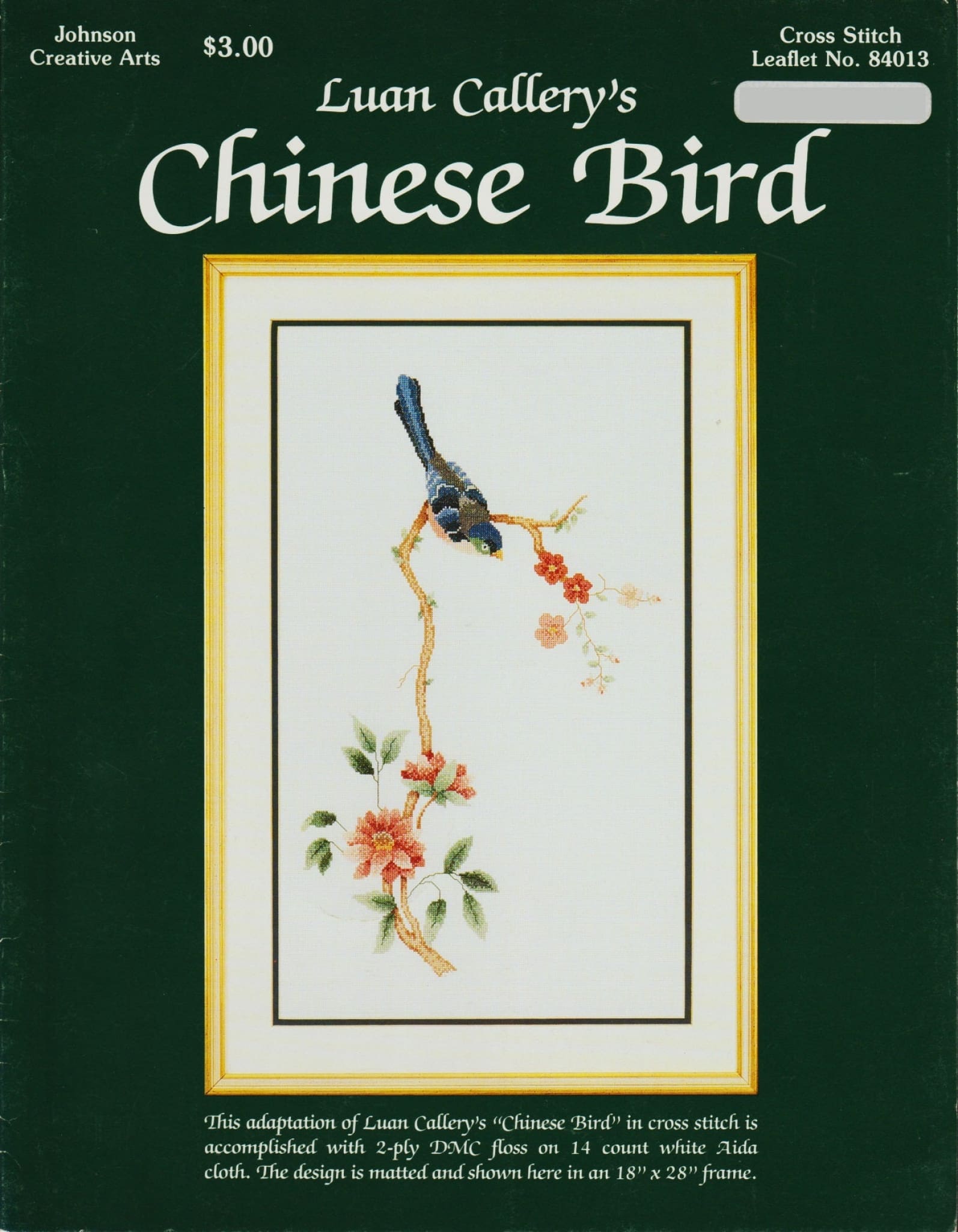 Chinese Bird pattern – Sandra's Stitch Stash