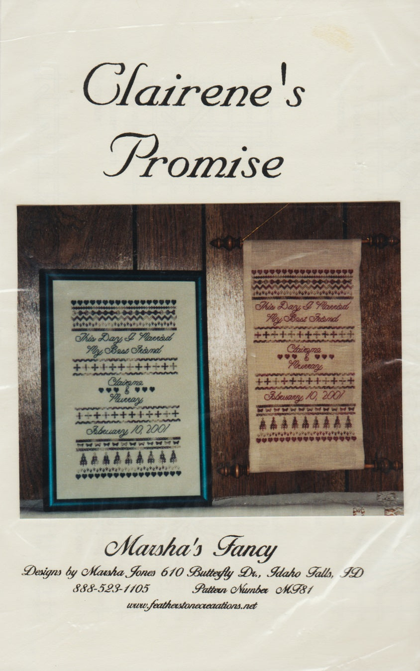 Clairene's Promise pattern – Sandra's Stitch Stash