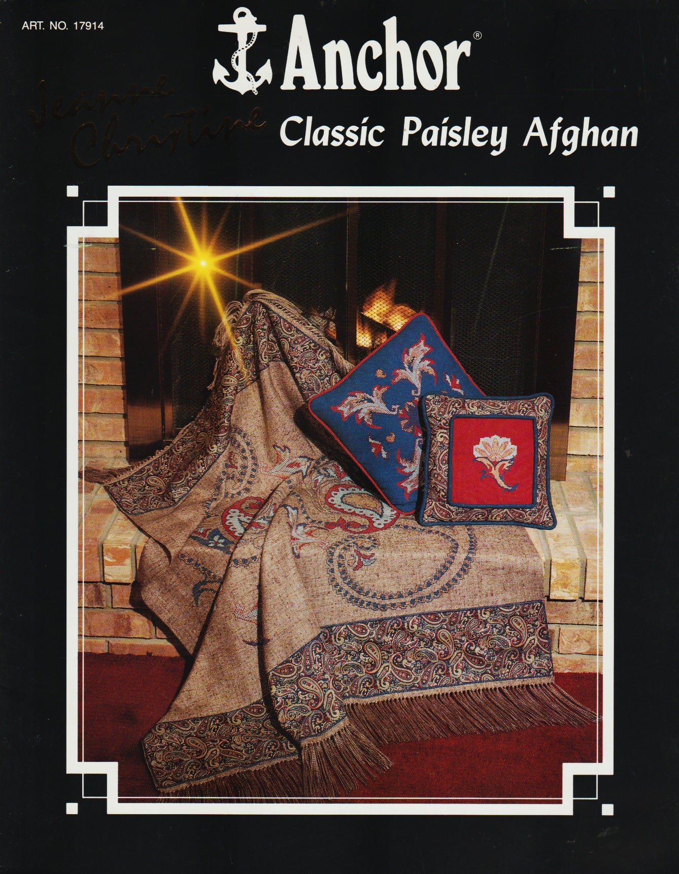 Classic Paisley Afghan pattern – Sandra's Stitch Stash