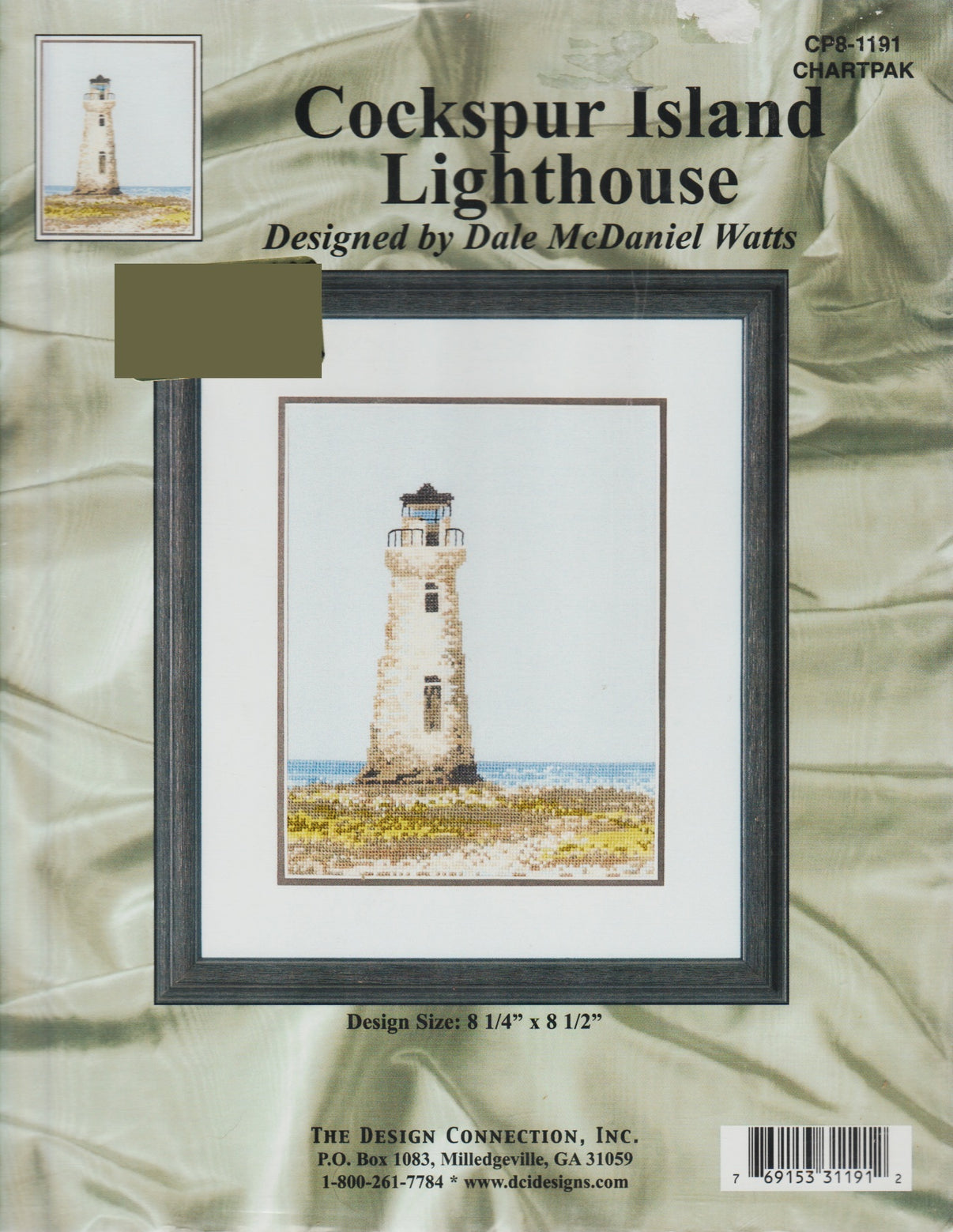 Cockspur Island Lighthouse pattern – Sandra's Stitch Stash