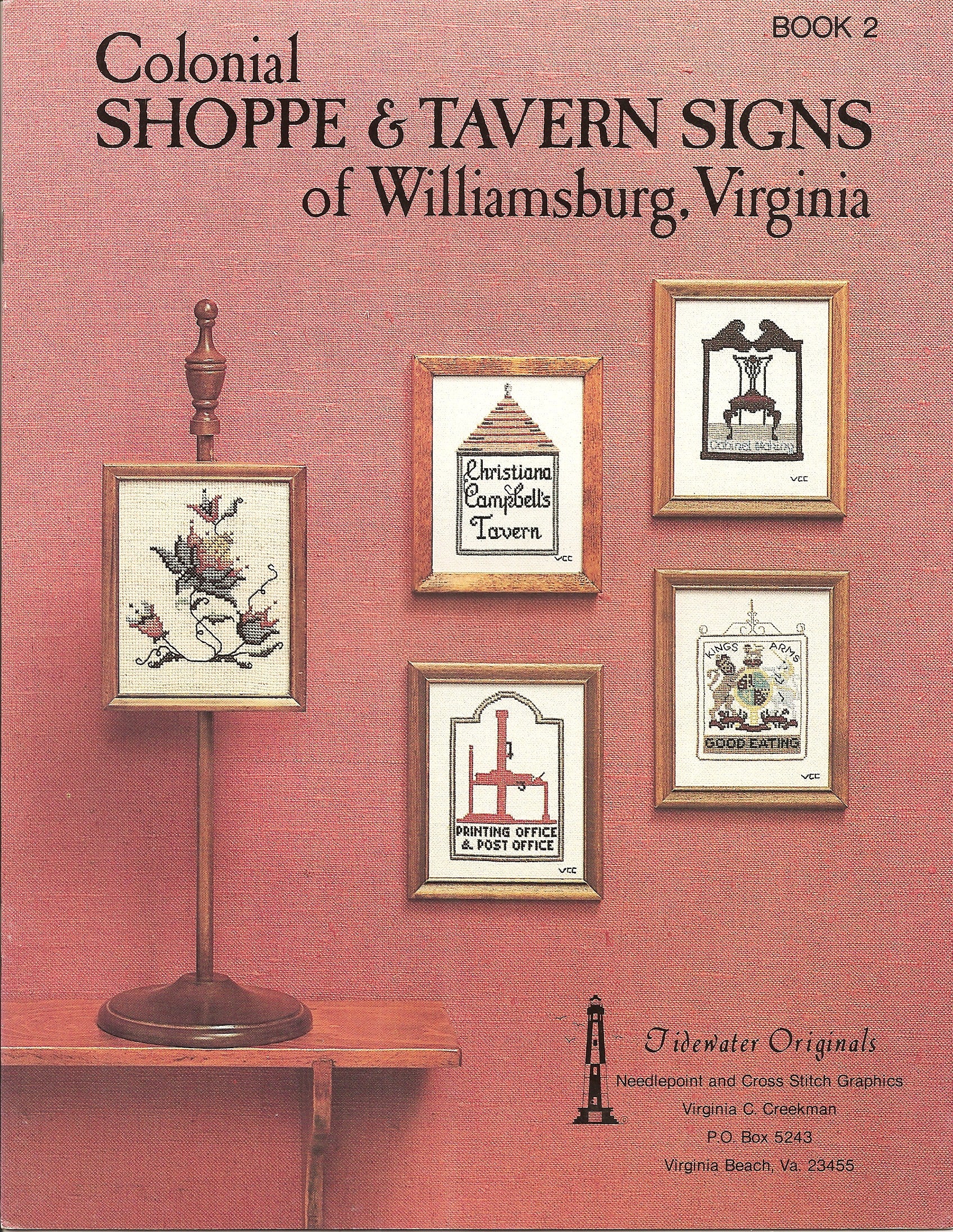 Colonial Shoppe & Tavern Signs of Williamsburg, Virginia BOOK 2 patter ...