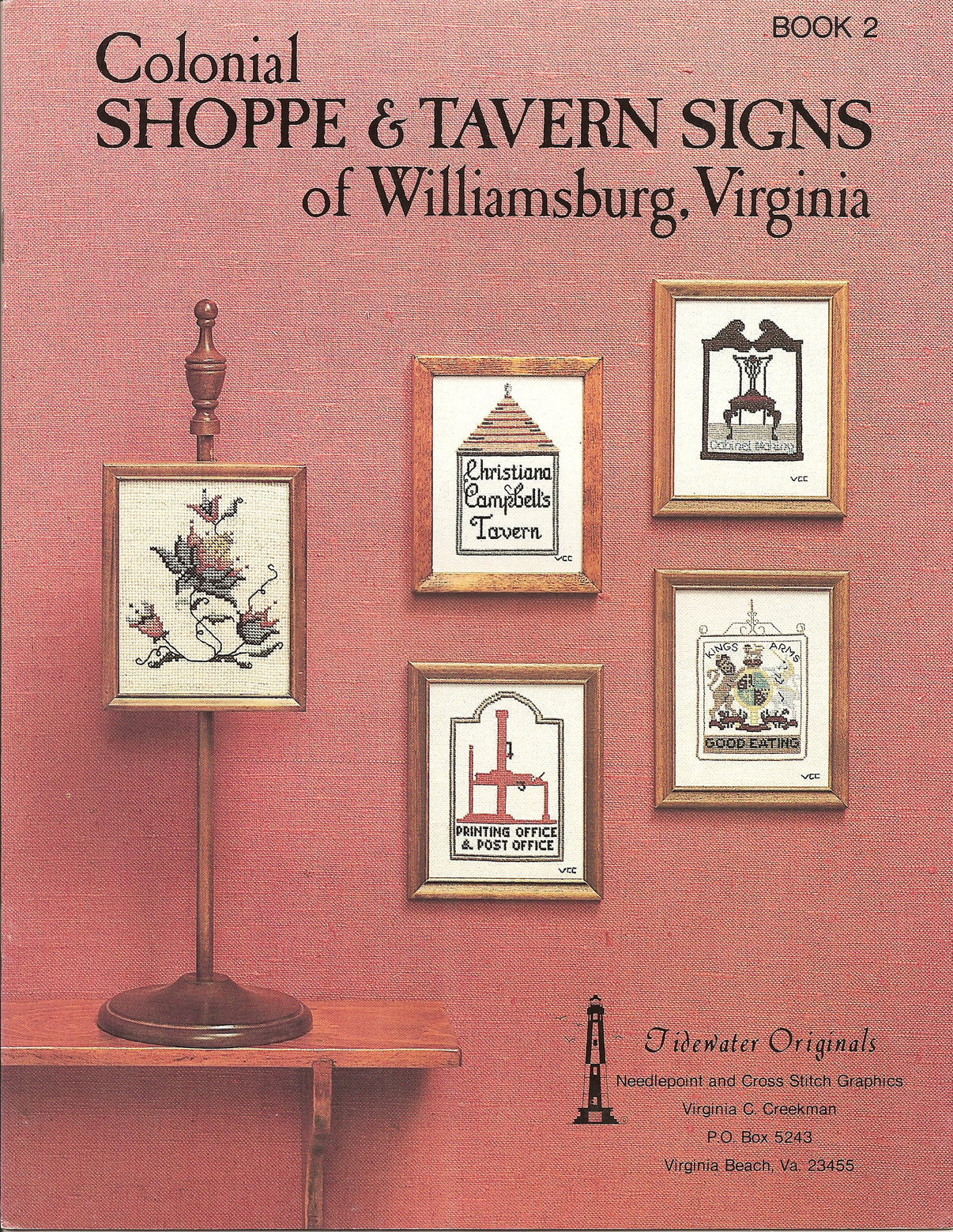 Colonial Shoppe & Tavern Signs of Williamsburg, Virginia BOOK 2 patter ...