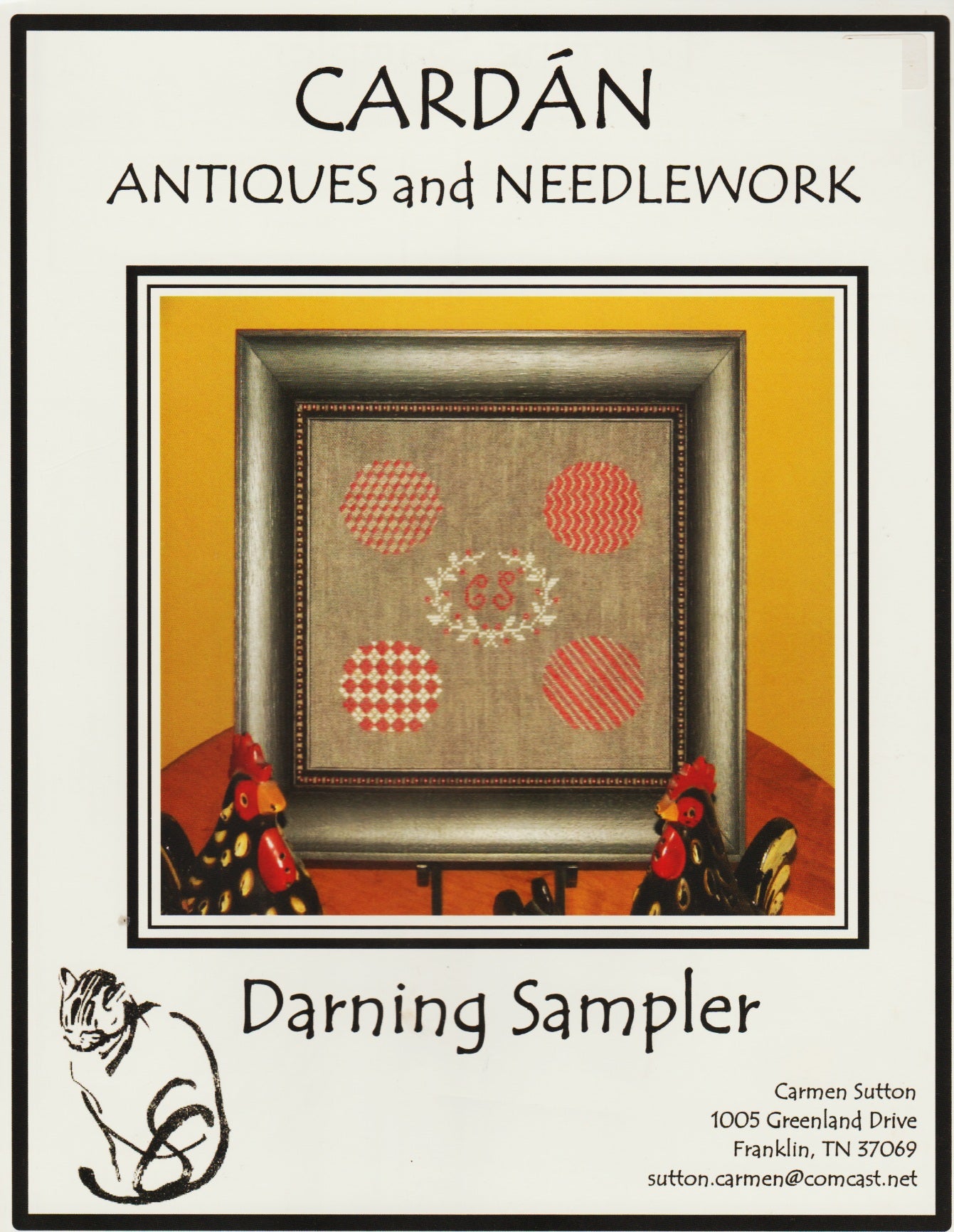 Darning Sampler pattern – Sandra's Stitch Stash