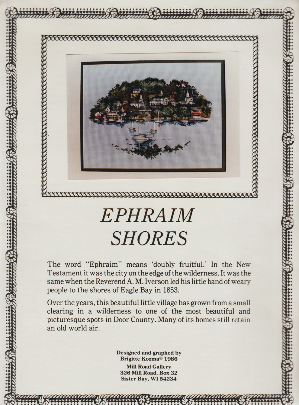 Ephraim Shores pattern – Sandra's Stitch Stash