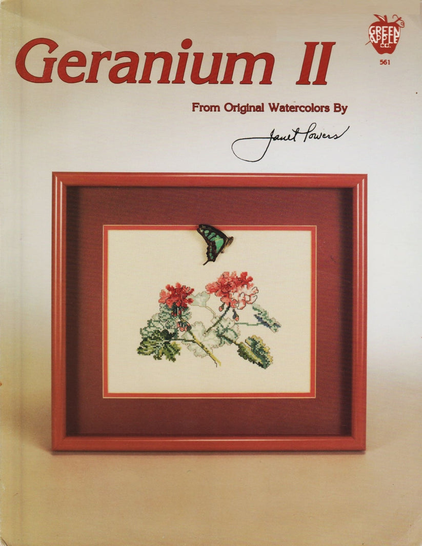 Geranium II pattern – Sandra's Stitch Stash
