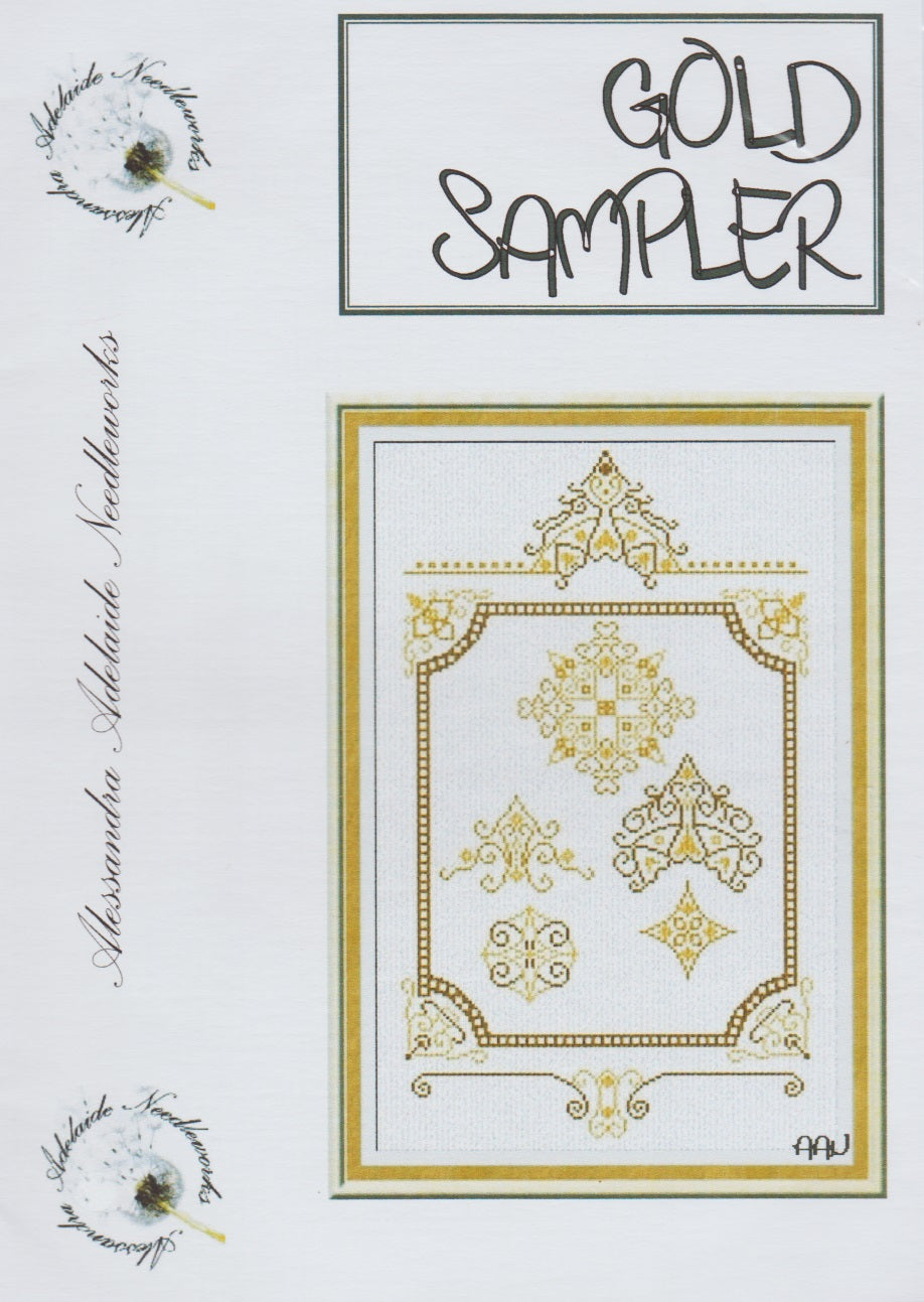 Gold Sampler pattern – Sandra's Stitch Stash