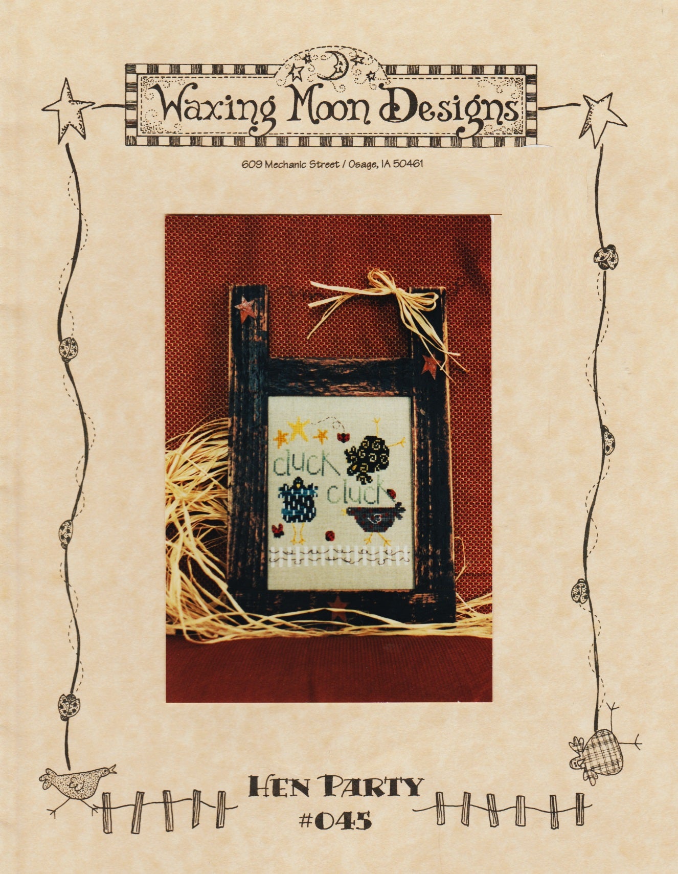 Hen Party pattern – Sandra's Stitch Stash