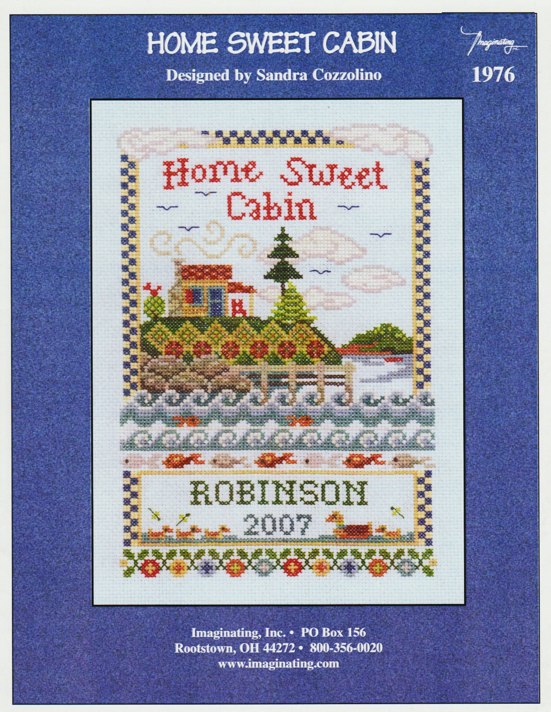 Home Sweet Cabin pattern – Sandra's Stitch Stash