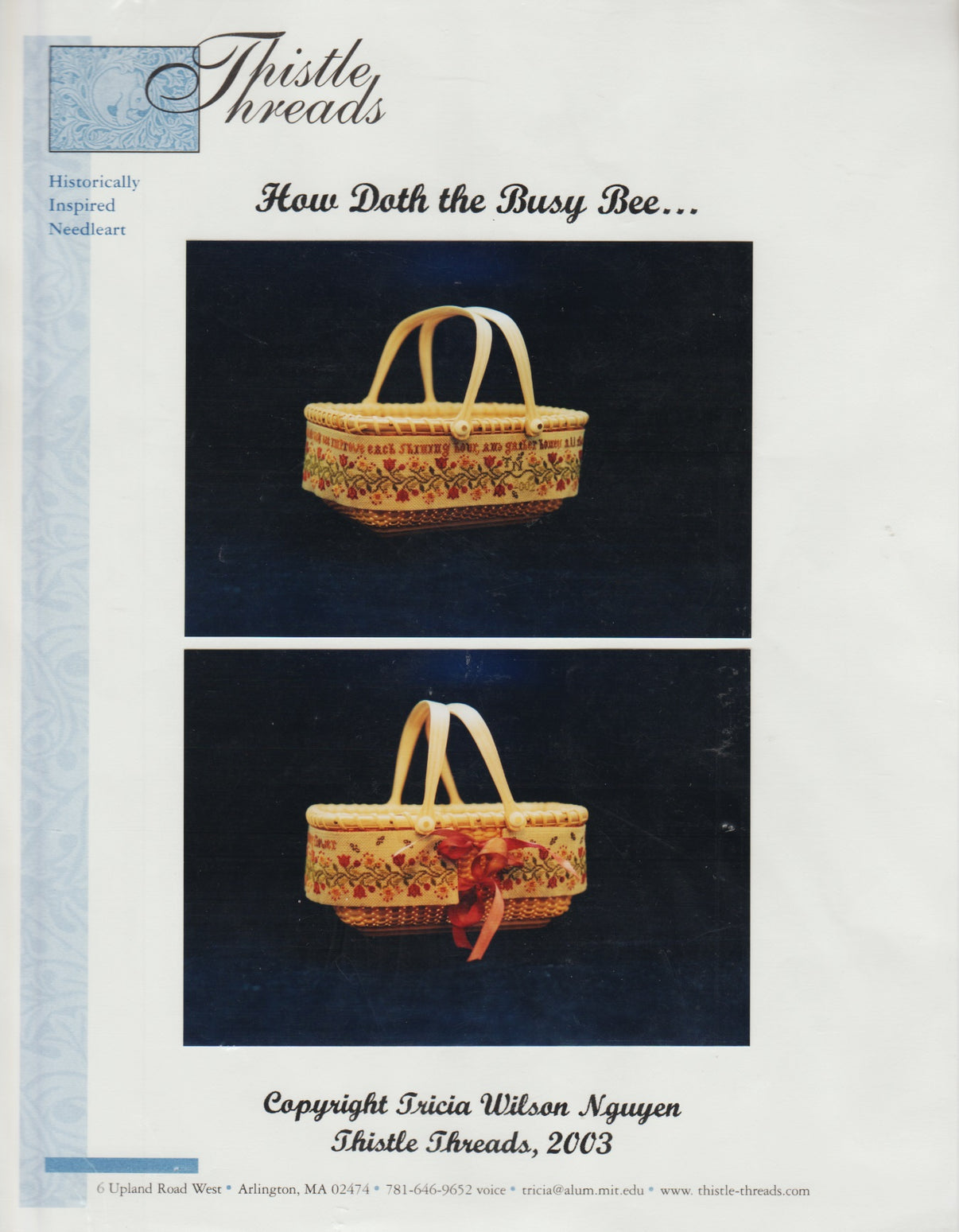 How Doth the Busy Bee pattern – Sandra's Stitch Stash