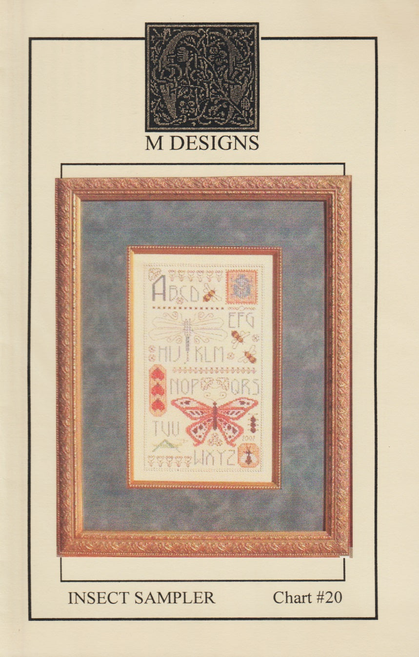 Insect Sampler pattern – Sandra's Stitch Stash