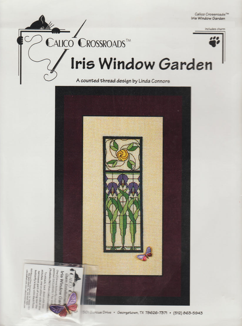 Iris Window Garden pattern – Sandra's Stitch Stash