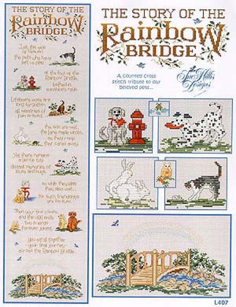 Story of the Rainbow Bridge pattern – Sandra's Stitch Stash