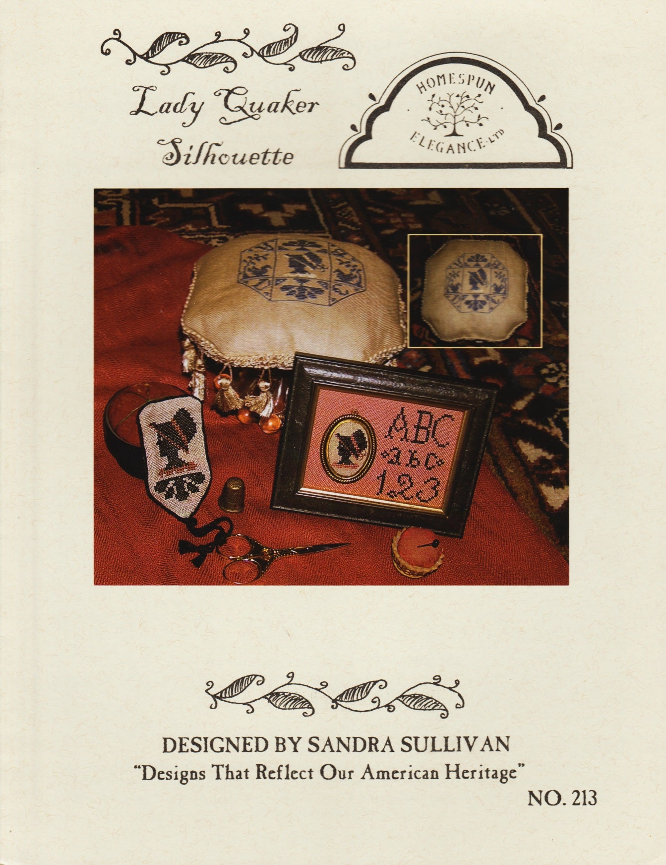 Lady Quaker Silhouette pattern – Sandra's Stitch Stash