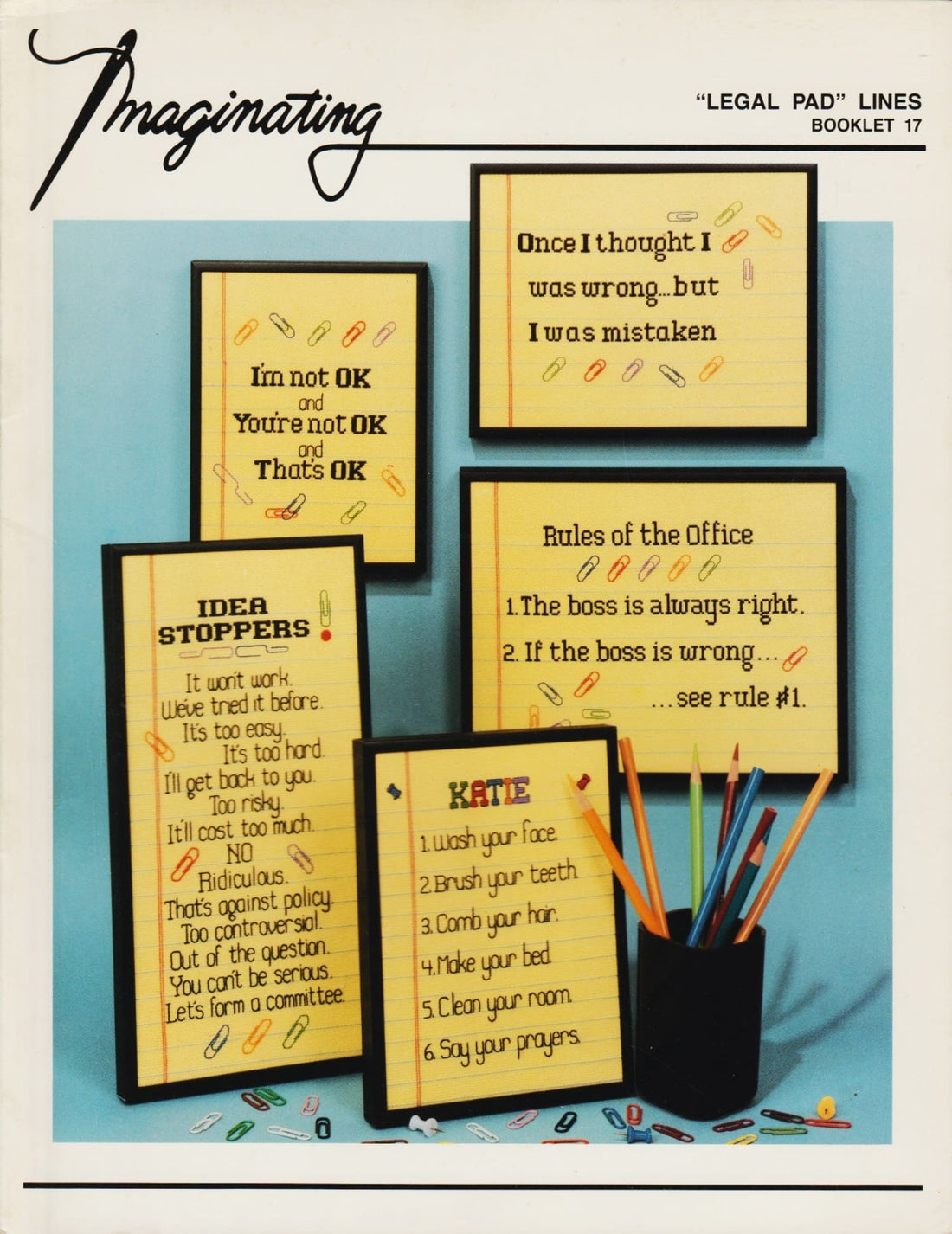 "Legal Pad" Lines pattern – Sandra's Stitch Stash