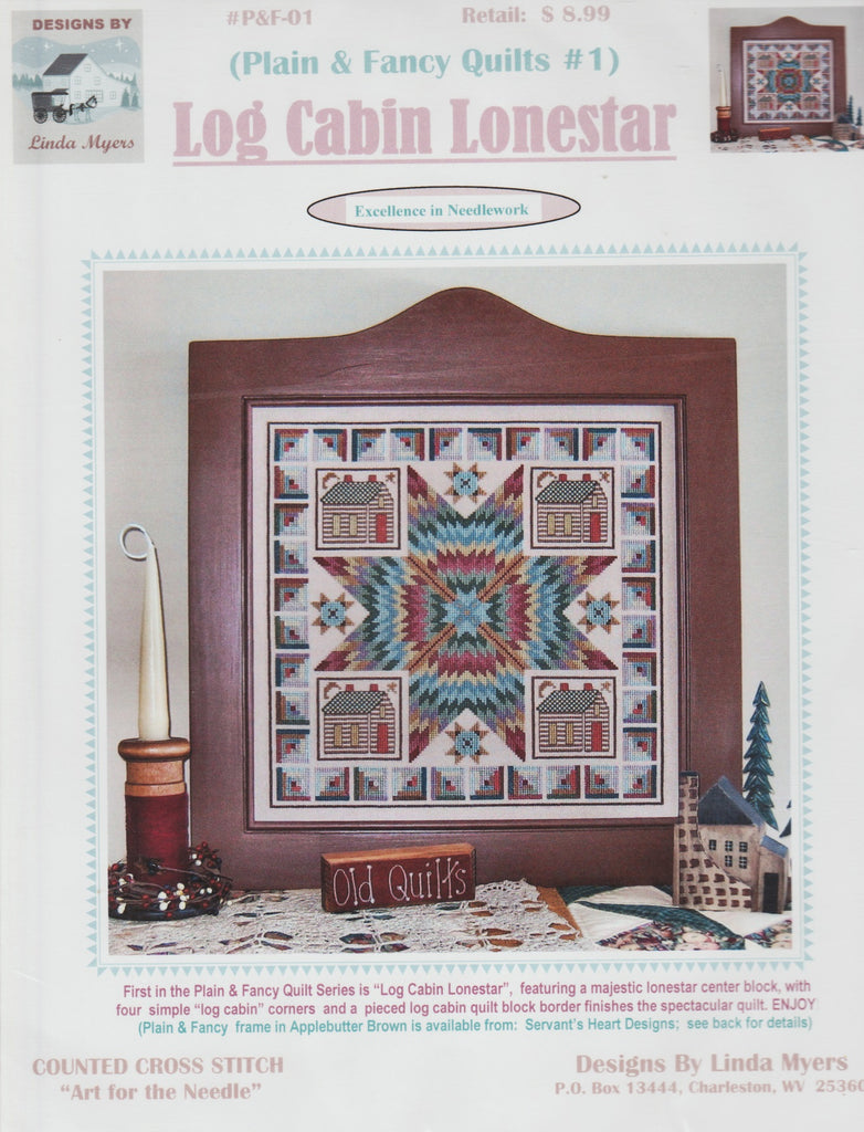 Log Cabin Lonestar pattern – Sandra's Stitch Stash