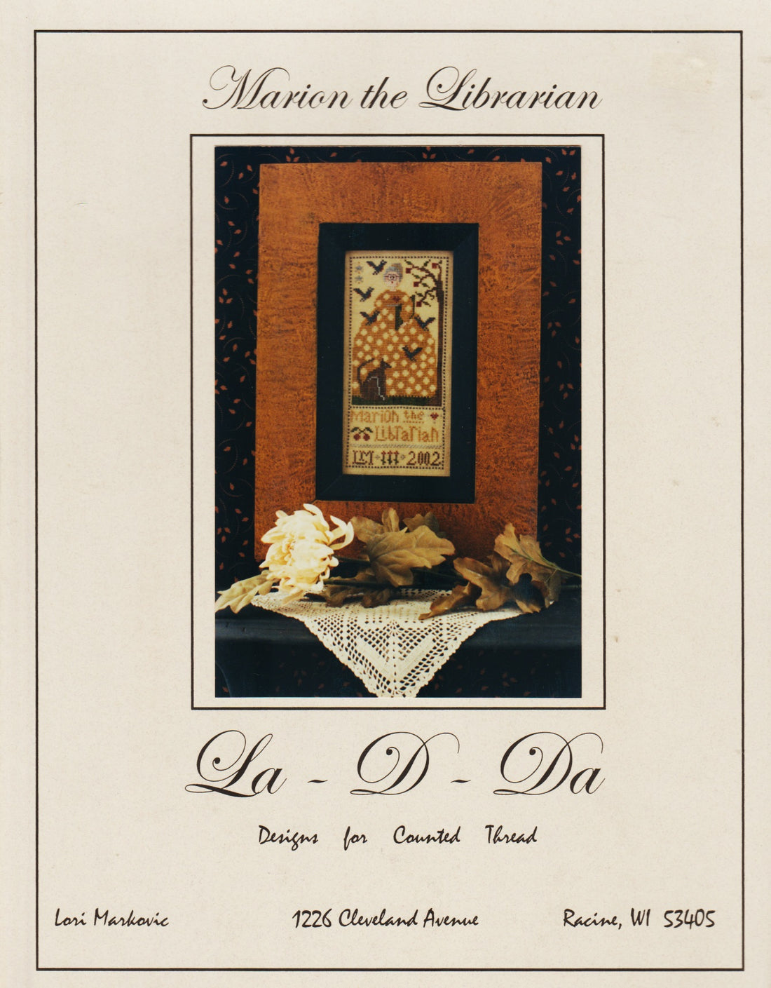 Marion The Librarian pattern – Sandra's Stitch Stash