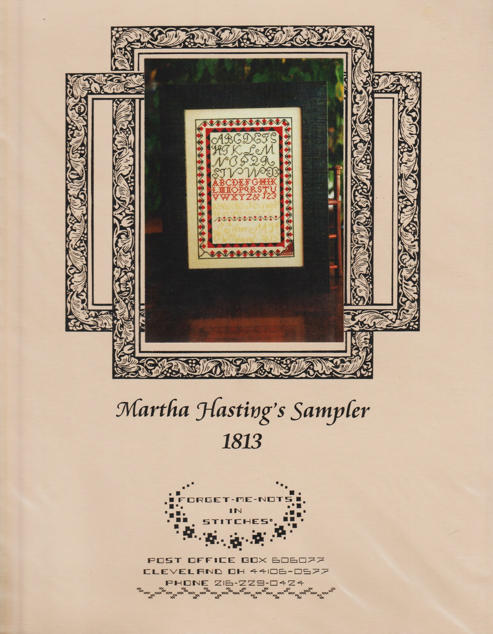 Martha Hastings Sampler pattern – Sandra's Stitch Stash