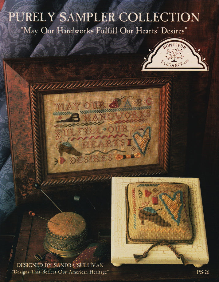 May Our Handworks Fulfil Our Hearts' Desires pattern – Sandra's Stitch ...