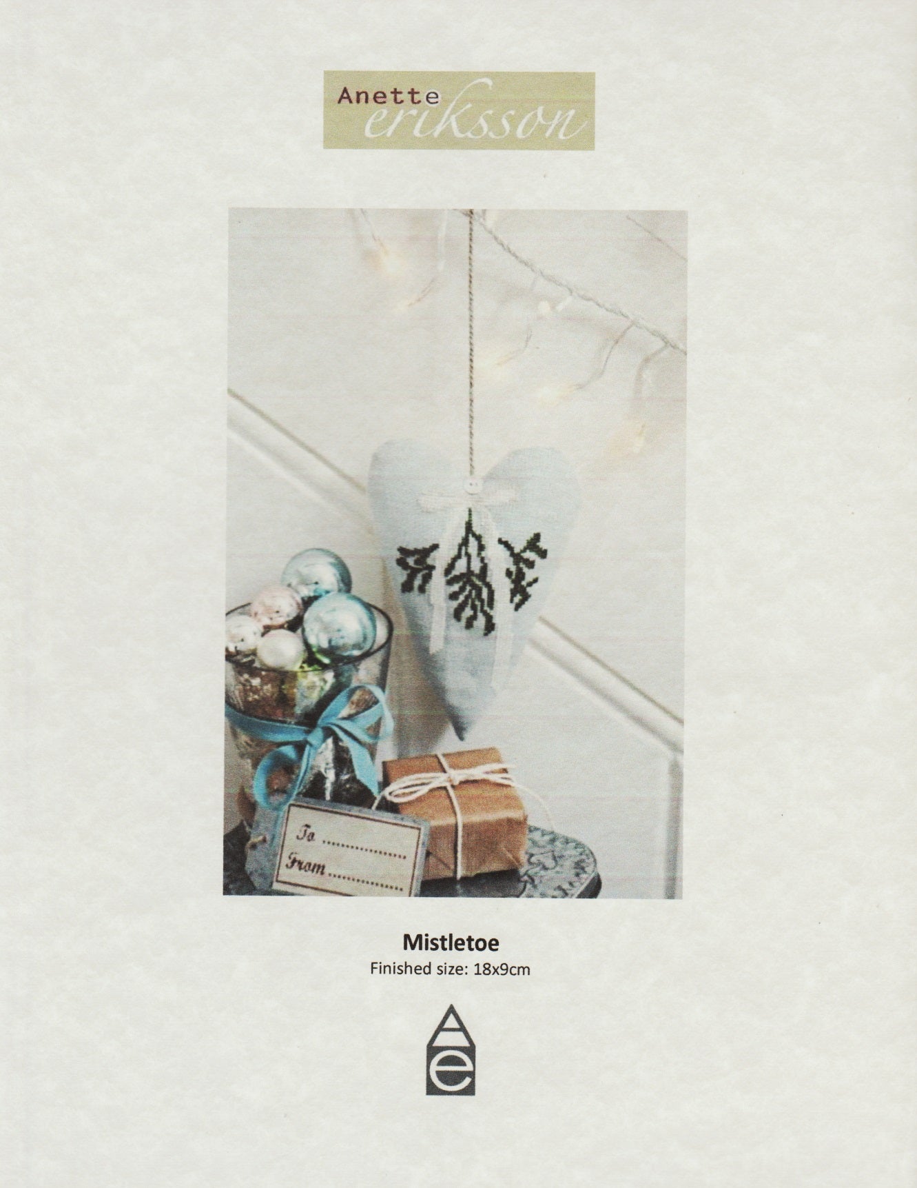 Mistletoe pattern – Sandra's Stitch Stash