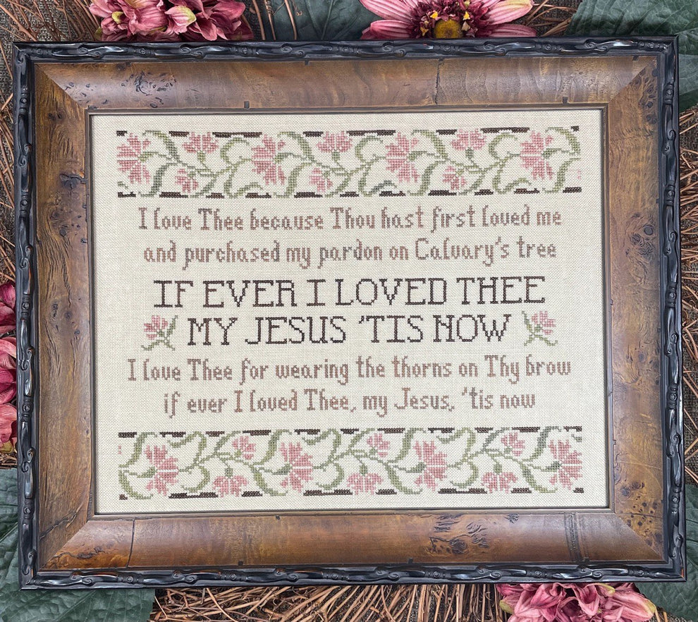My Jesus, I Love Thee pattern – Sandra's Stitch Stash