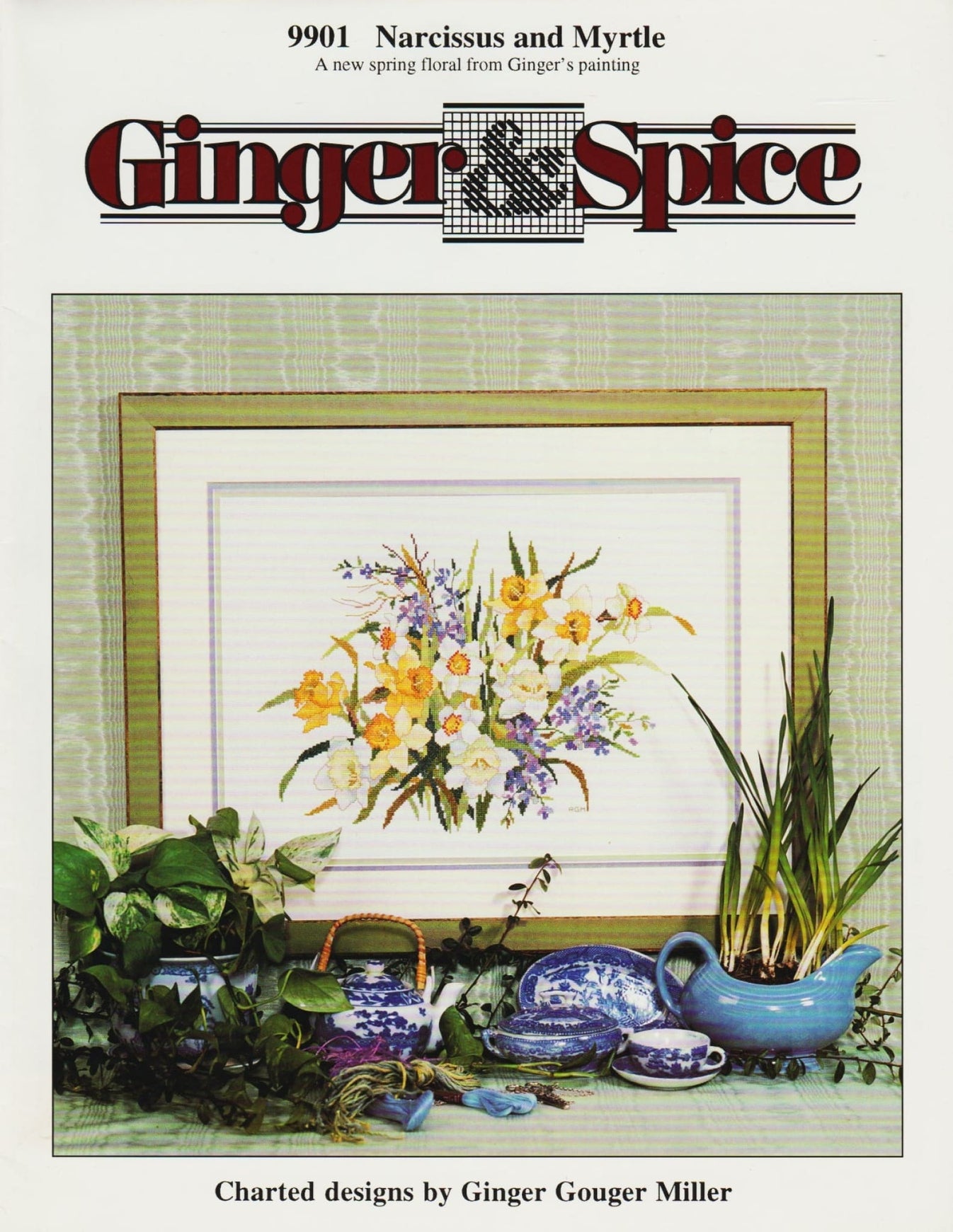 Narcissus and Myrtle pattern – Sandra's Stitch Stash