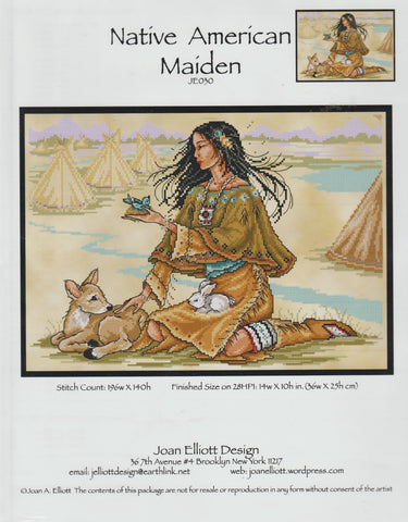 Native American Maiden pattern – Sandra's Stitch Stash