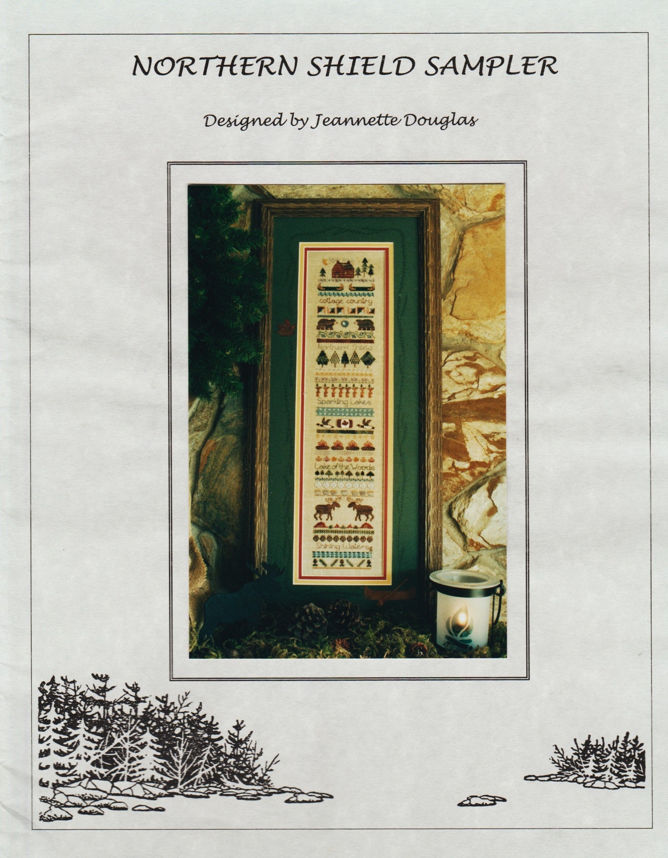 Northern Shield Sampler pattern – Sandra's Stitch Stash